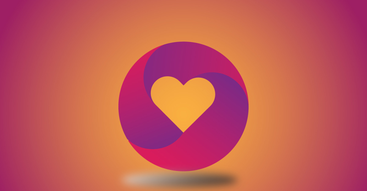 Simple Love Logo Design Template #353108 - TemplateMonster