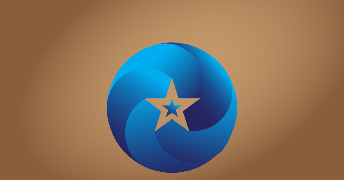 Simple Star Logo Design Template #353109 - TemplateMonster