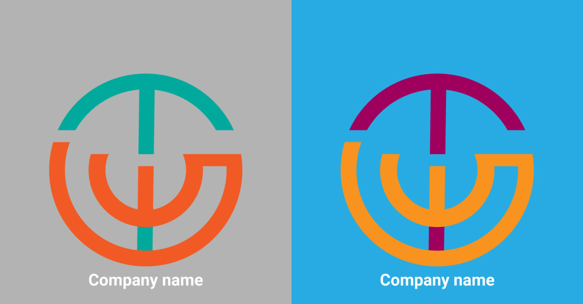 Vector simple TCE logo design template design