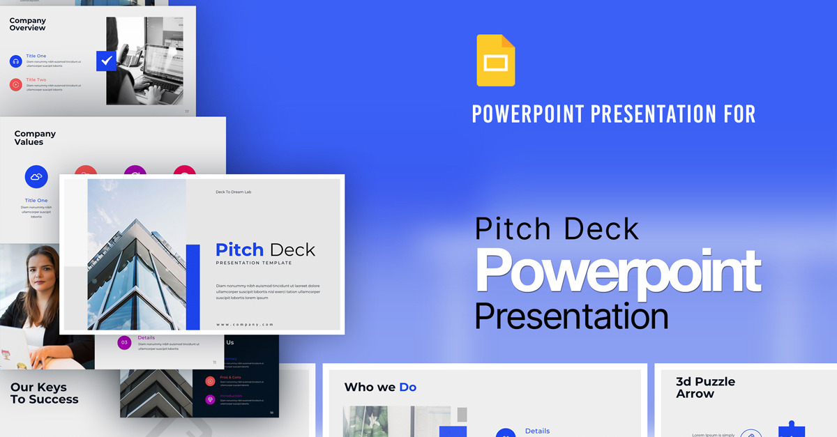 Pitch Deck Presentation Template.. #353247 - TemplateMonster Pitch Deck Presentation Template.. #353247 - TemplateMonster