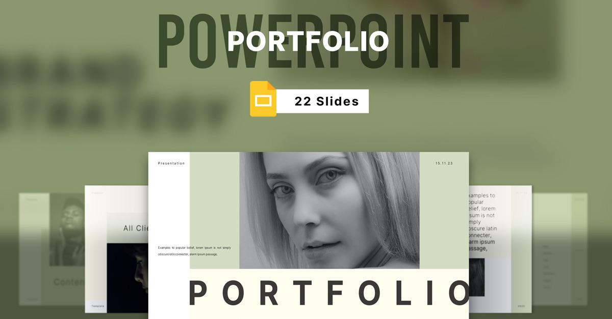 .Portfolio Presentation Template. #353253 - TemplateMonster
