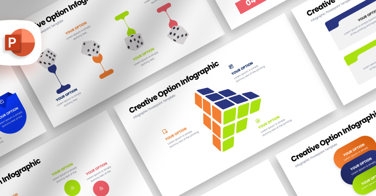 Šablona prezentace Infographic Creative Option