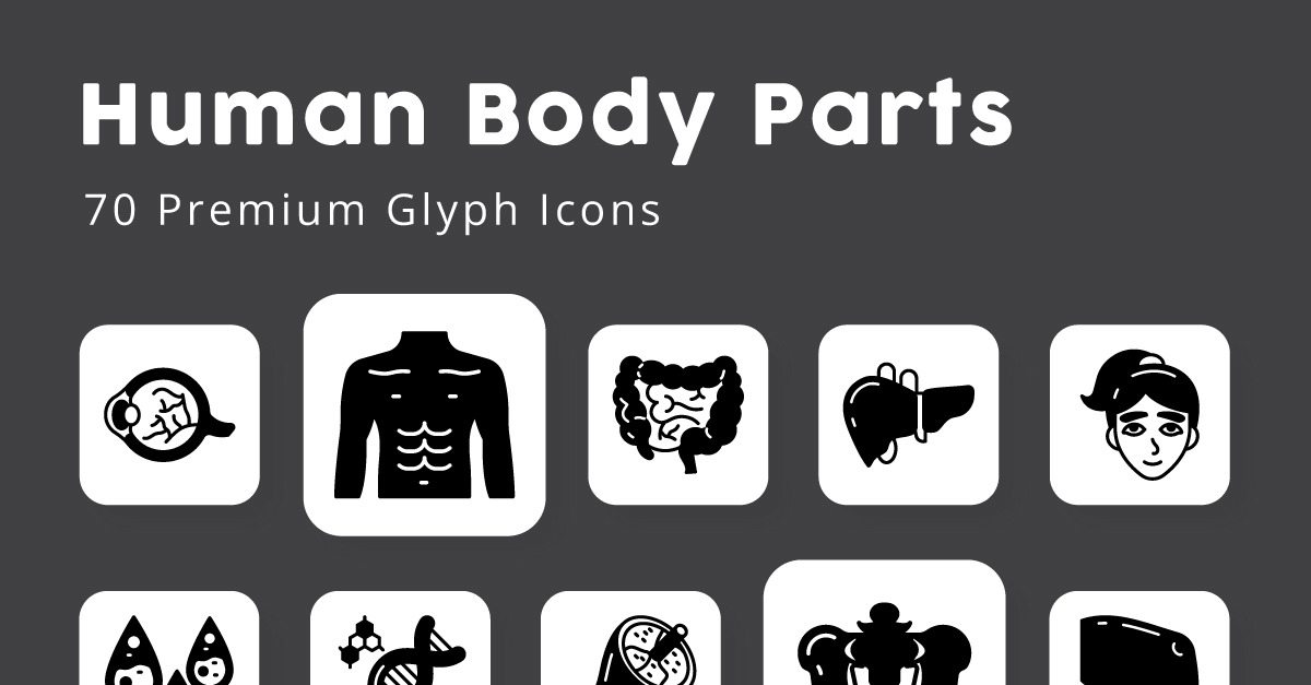 Human Body Parts Icon