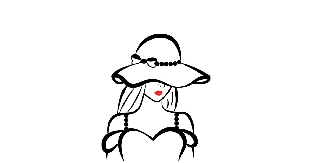 Projekt Logo Ładna Czarna Dziewczyna - TemplateMonster
