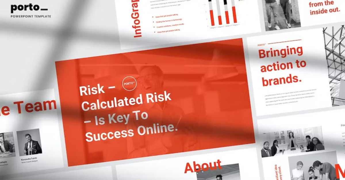 Porto - Modern Powerpoint Presentation - TemplateMonster