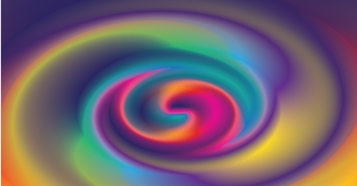 Gradient circle background vector v3 - TemplateMonster