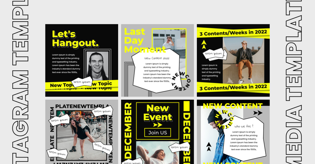 Meme Daily Post Instagram Template #354641 - TemplateMonster