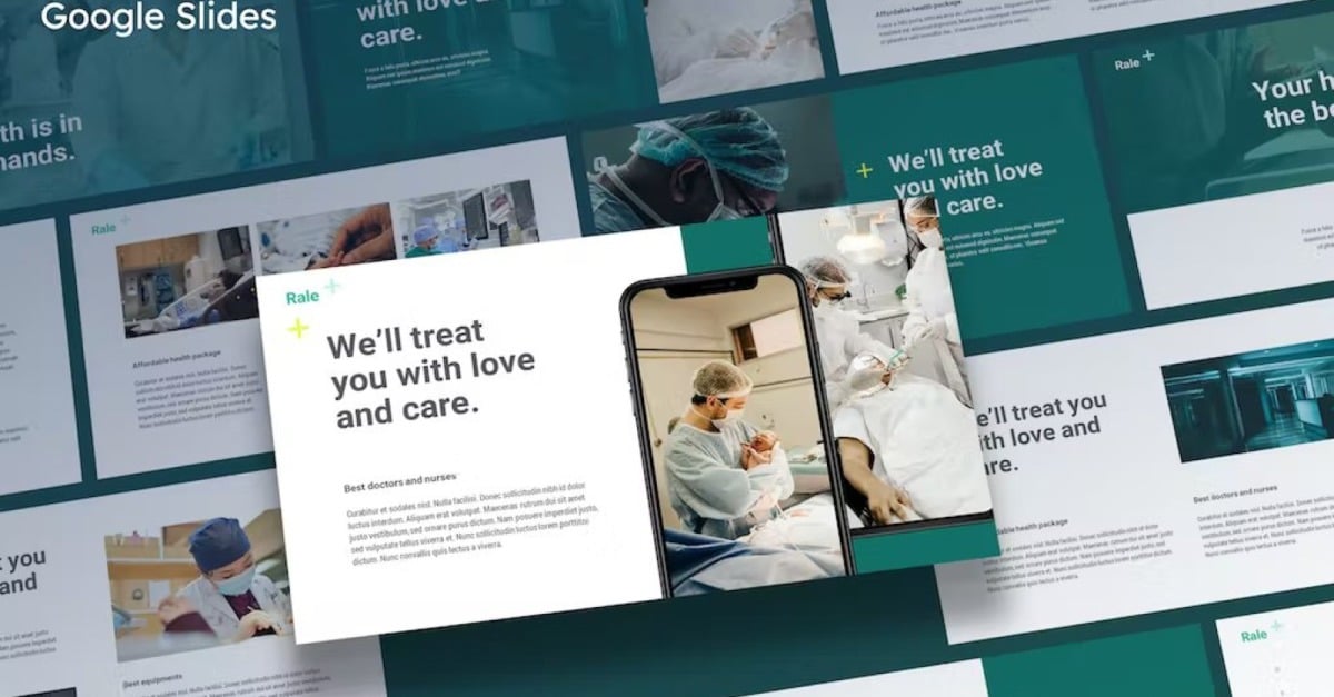 Rale - Medical Google Slides Template - TemplateMonster