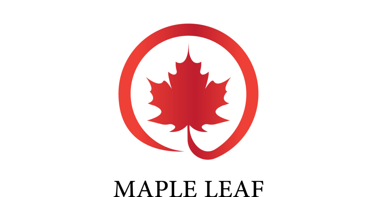Leaf Mapple Vektor-Logo-Symbol v18 #355066 - TemplateMonster