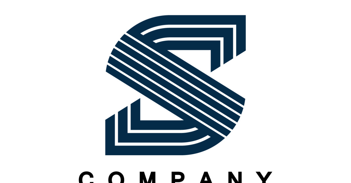 S initial name letter logo icon v23 #355217 - TemplateMonster