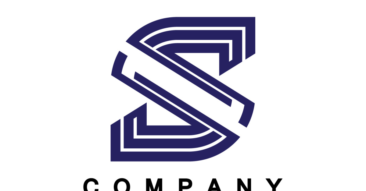 S initial name letter logo icon v24 #355215 - TemplateMonster