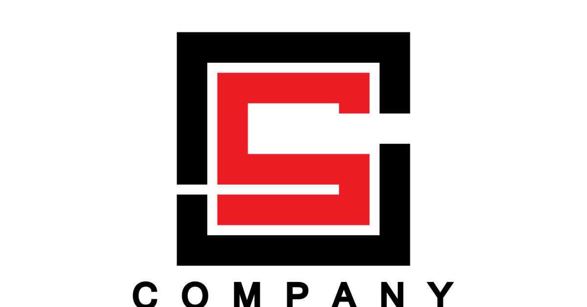 S initial name letter logo icon v34 #355230 - TemplateMonster