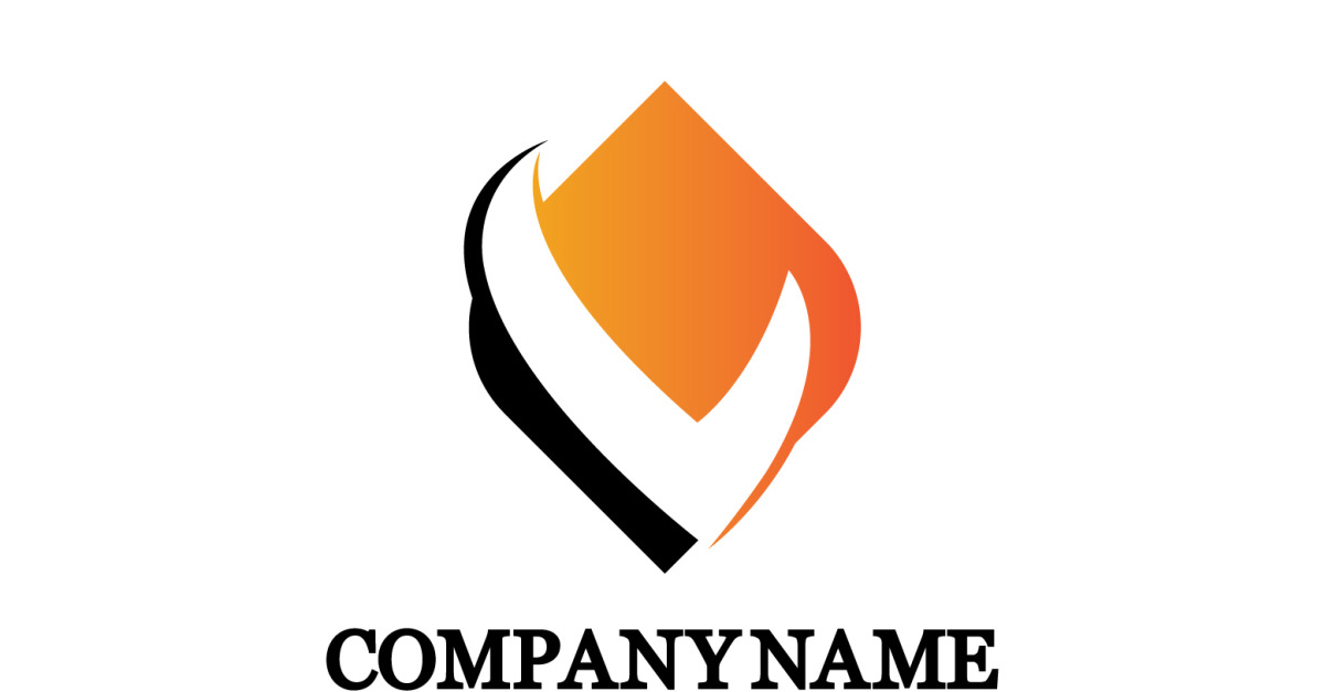 V initial name letter logo template v28 - TemplateMonster