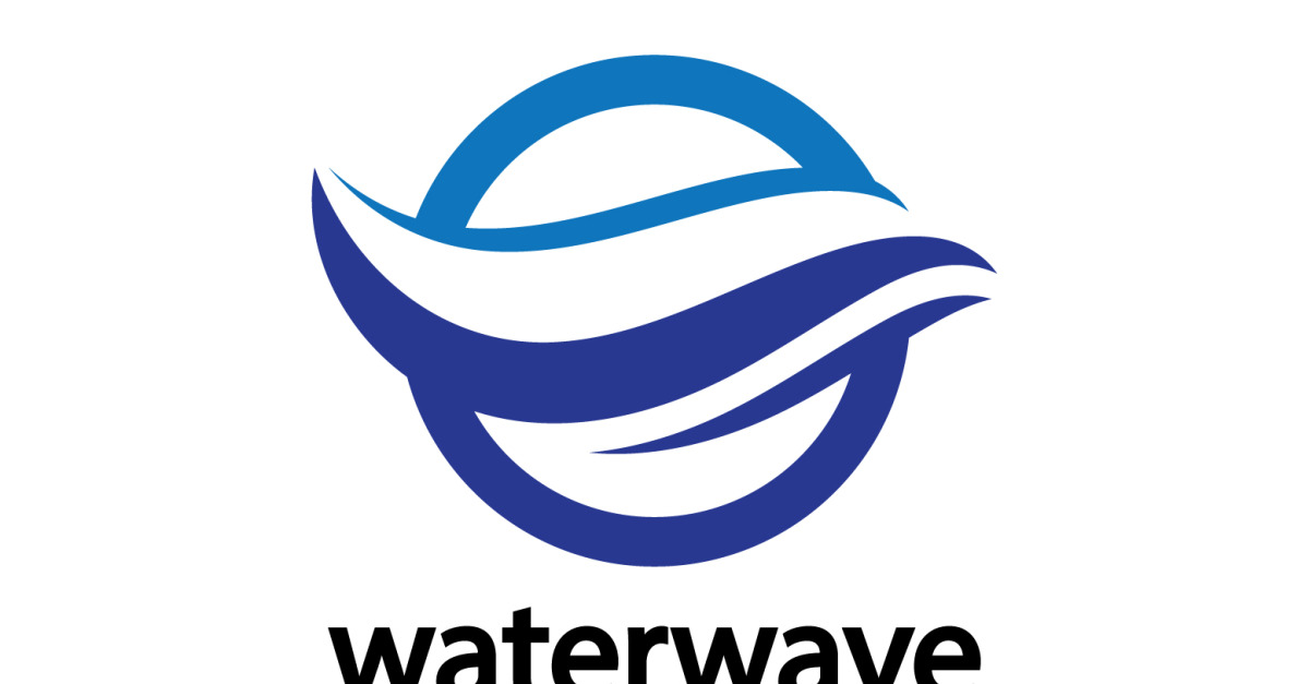 Wasserwellen-Vorlage-Logo-Symbol v44 - TemplateMonster