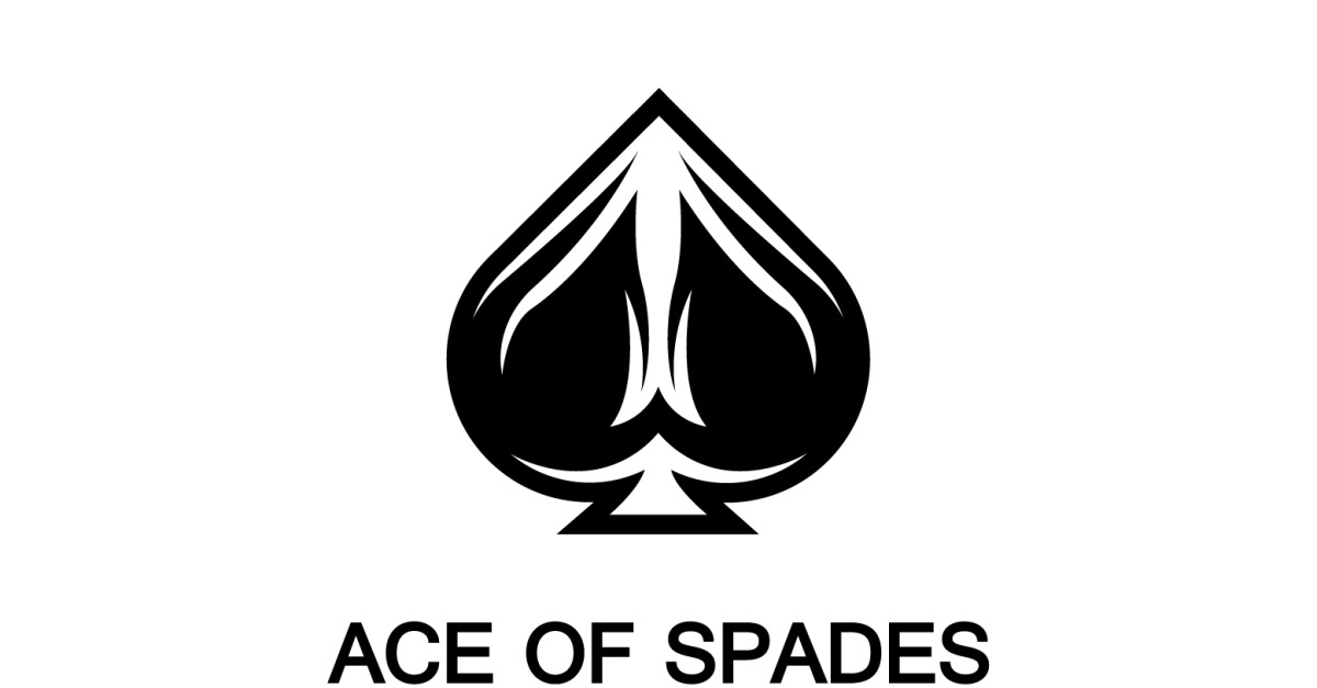 Ace card icon logo vector template v24 - TemplateMonster