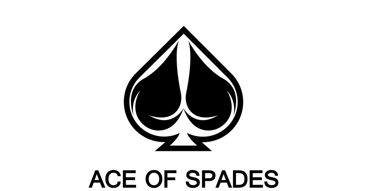Ace card icon logo vector template v31 - TemplateMonster