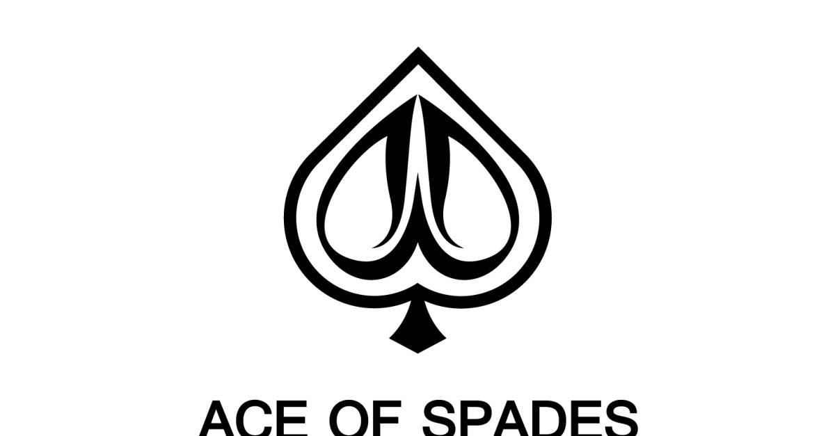 Ace card icon logo vector template v39 - TemplateMonster