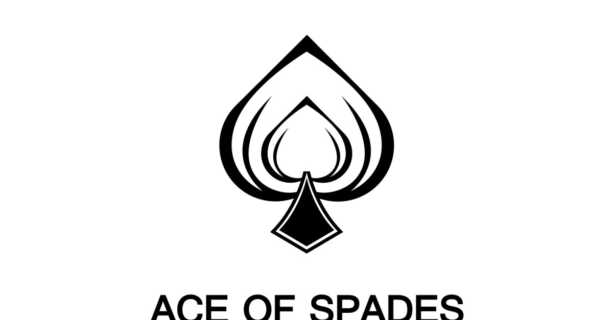 Ace card icon logo vector template v55 - TemplateMonster