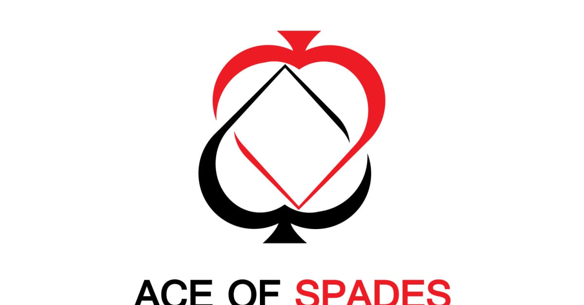Ace card icon logo vector template v5 - TemplateMonster