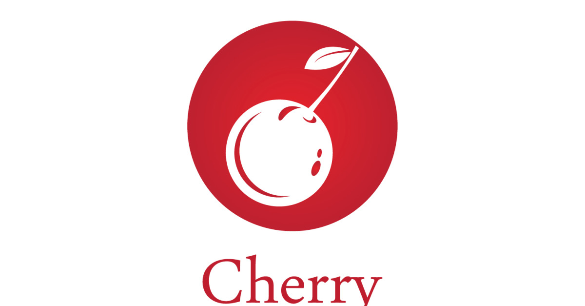 Chery meyveleri logo simge vektör v28 - TemplateMonster