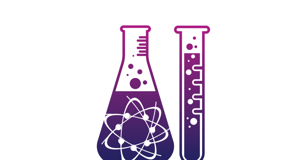 Labs bootle icon logo vector v29 #355764 - TemplateMonster