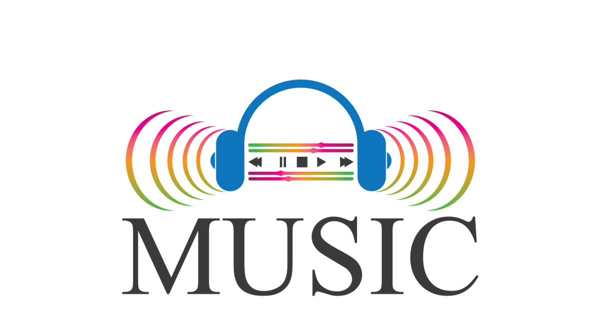 Logo dicône de lecture de note de musique v5