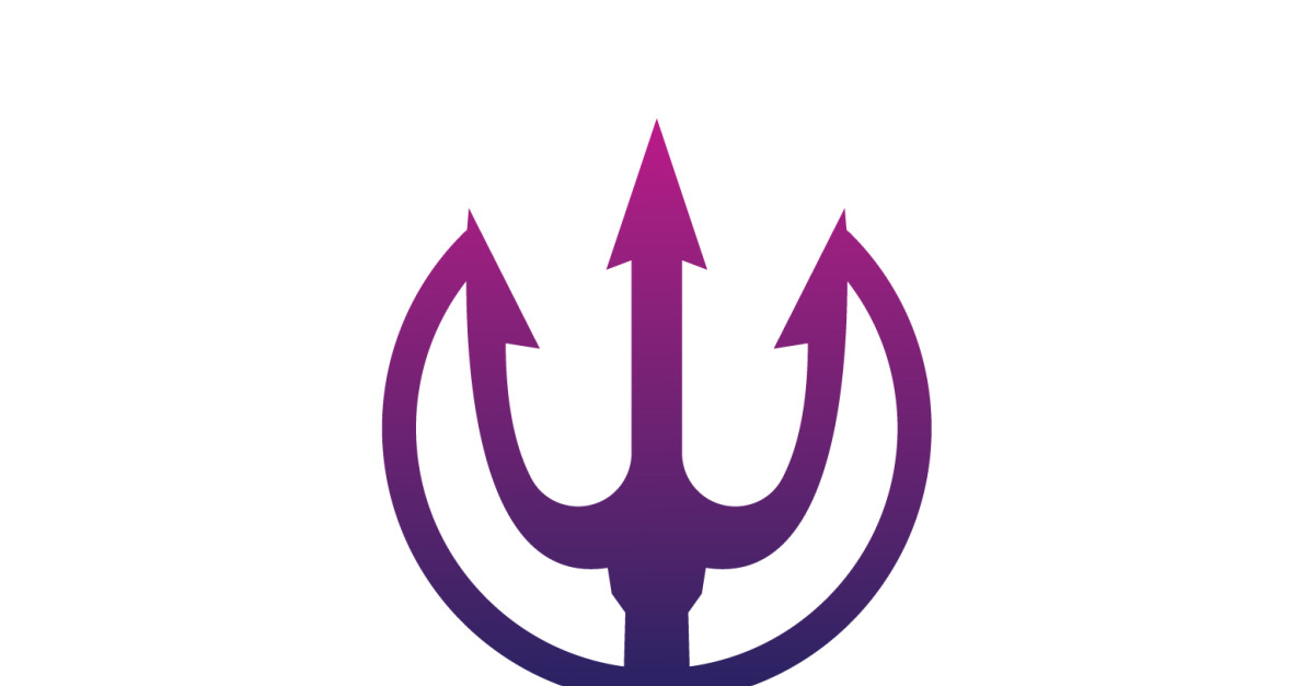 Magic trident trisula vector v37 #356223 - TemplateMonster