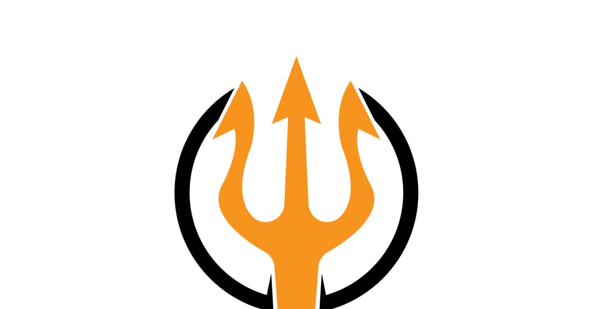 Magic trident trisula vector v38 #356224 - TemplateMonster