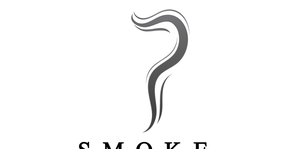 Duman alev logo vektör şablonu v13 #356342 - TemplateMonster