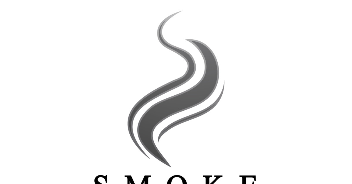 Duman alev logo vektör şablonu v26 #356358 - TemplateMonster