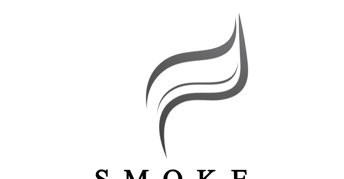 Smoke flame logo vector template v21 - TemplateMonster