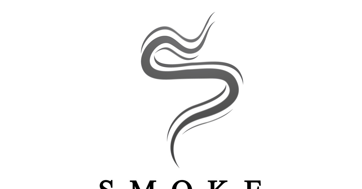 Smoke flame logo vector template v9 #356338 - TemplateMonster
