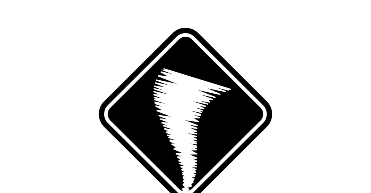 Tornado vortex icon logo vector v34 #356478 - TemplateMonster