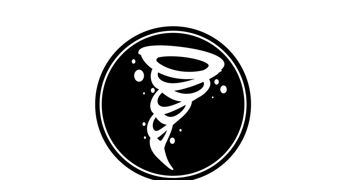 Tornado vortex icon logo vector v53 #356493 - TemplateMonster