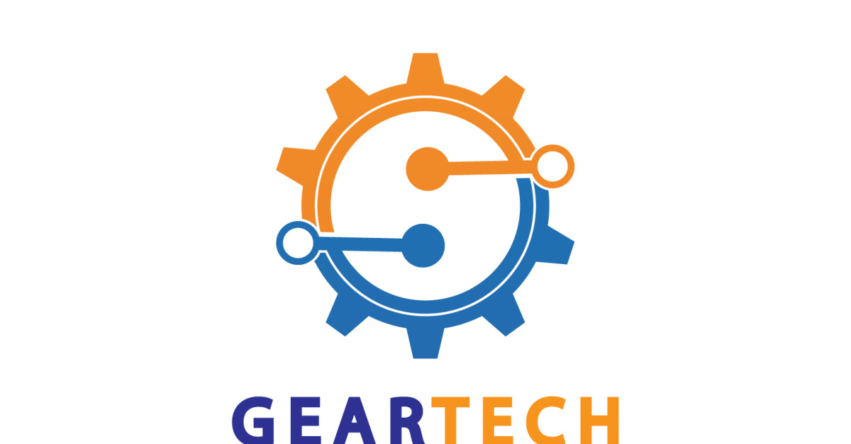 Gear Tech icon vector logo v8 #356879 - TemplateMonster