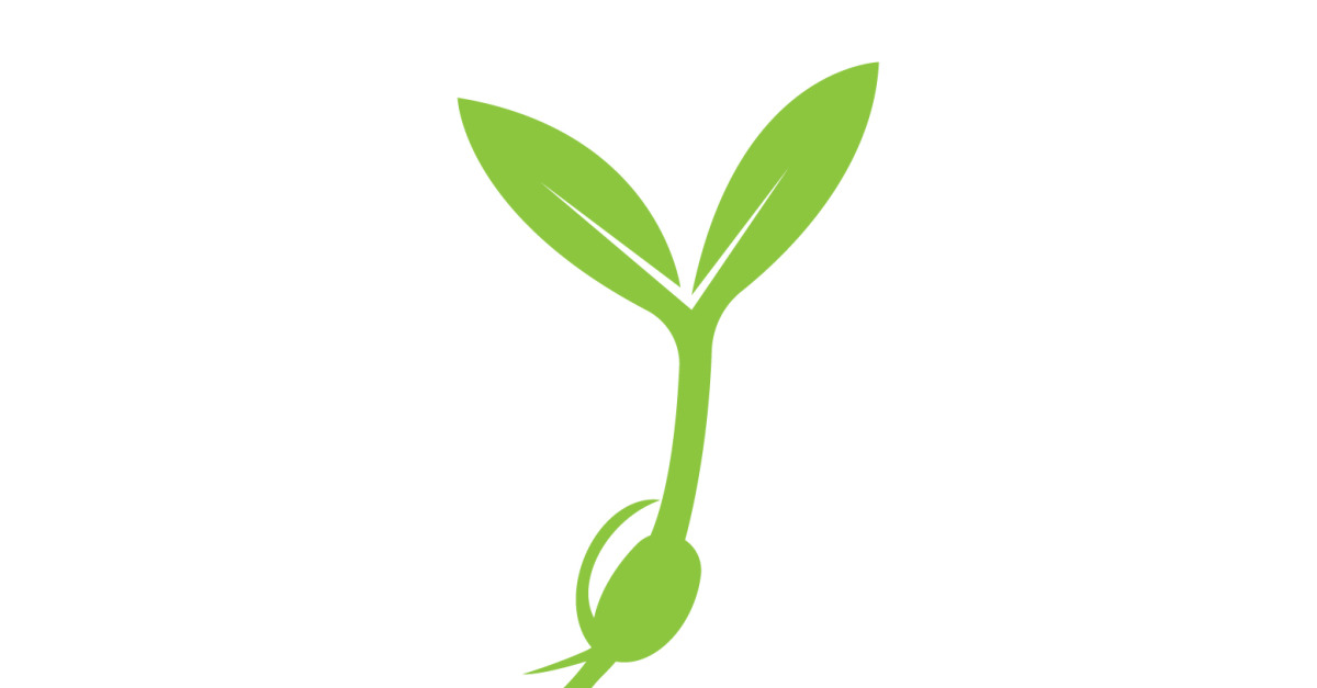 Seeds sprout sprouts template logo v1 - TemplateMonster