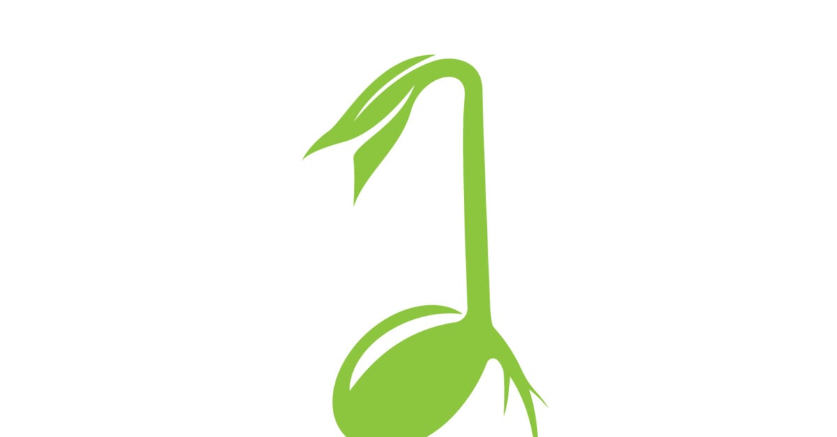 Seeds sprout sprouts template logo v2 - TemplateMonster