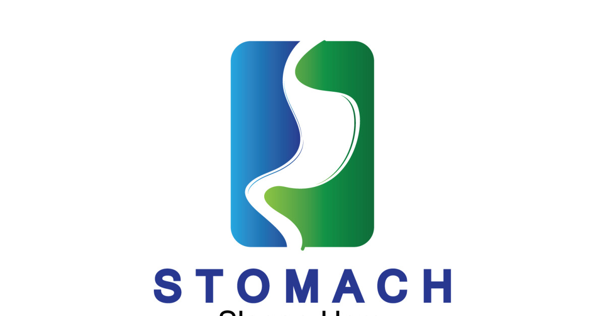 Health stomach icon logo vector template logo v53