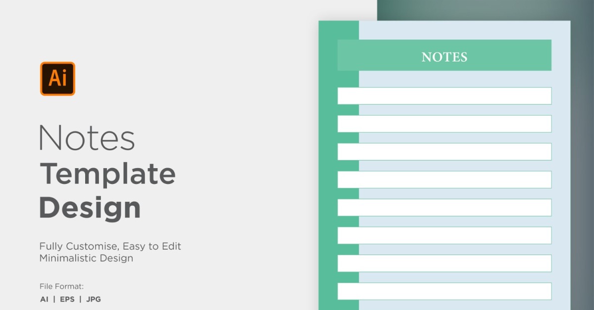 Note Design Template - 43 #357792 - TemplateMonster