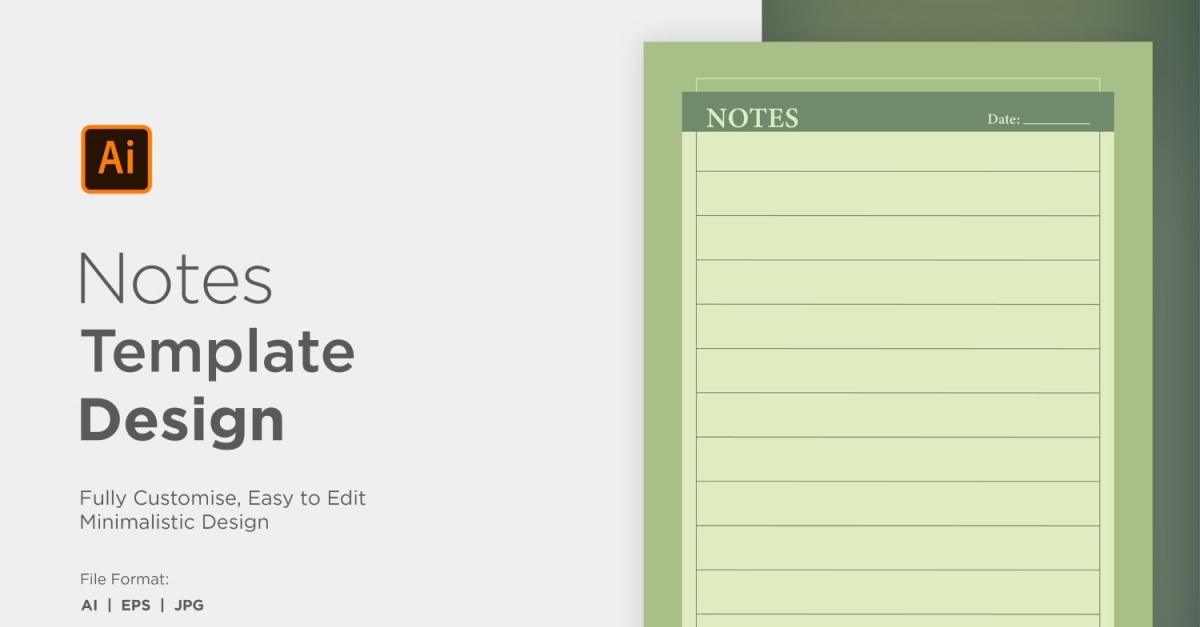 Note Design Template - 46 #357795 - TemplateMonster