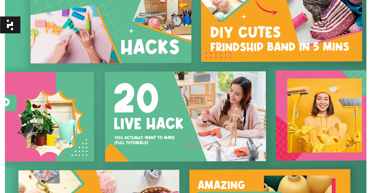 Creative DIY Youtube Thumbnail #358153 - TemplateMonster