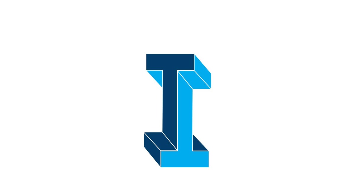 Diseño de logotipo de letra I creativa 3D - TemplateMonster