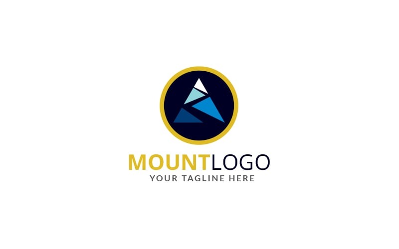 MOUNT LOGO Design Template #358851 - TemplateMonster