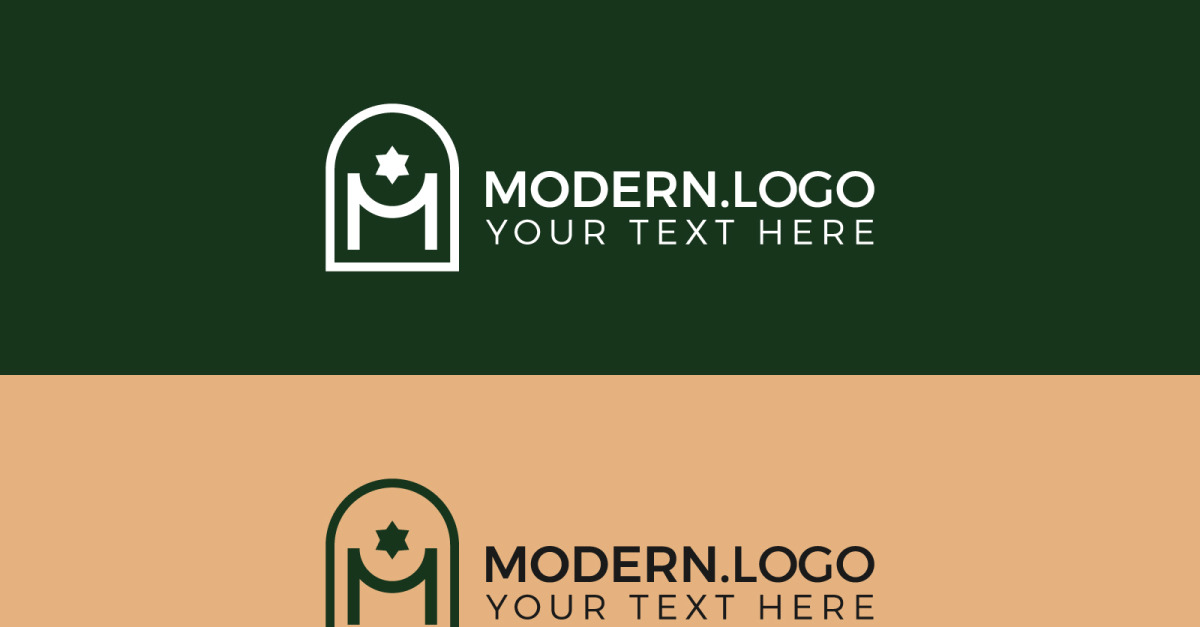 Simple M logo Templates, logo templates - TemplateMonster