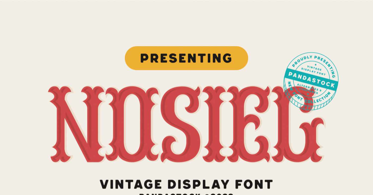 Fuente de visualización vintage Nosieg - TemplateMonster