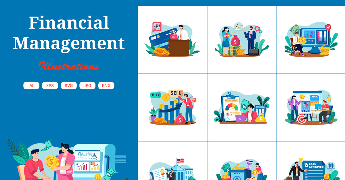 M724_ Financial Management Illustration Pack 1