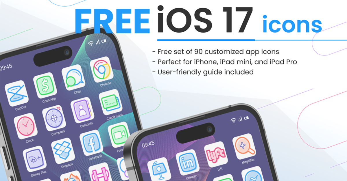 Free iOS 17 iPhone Icon Set #359614 - TemplateMonster