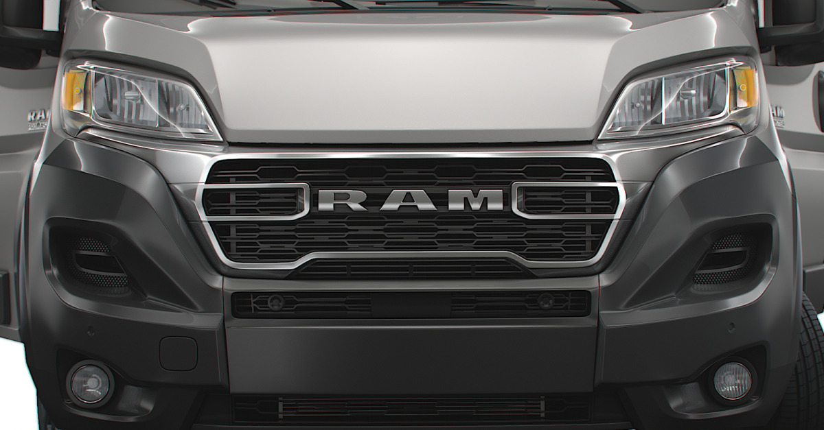 RAM Promaster Crew Cab Truck HQInterior 2023