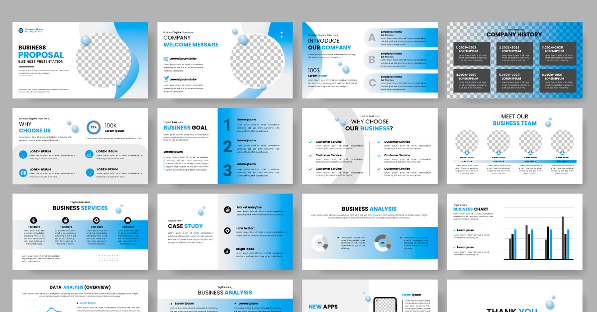 Presentation slides.Modern brochure cover design. Creative infographic ...