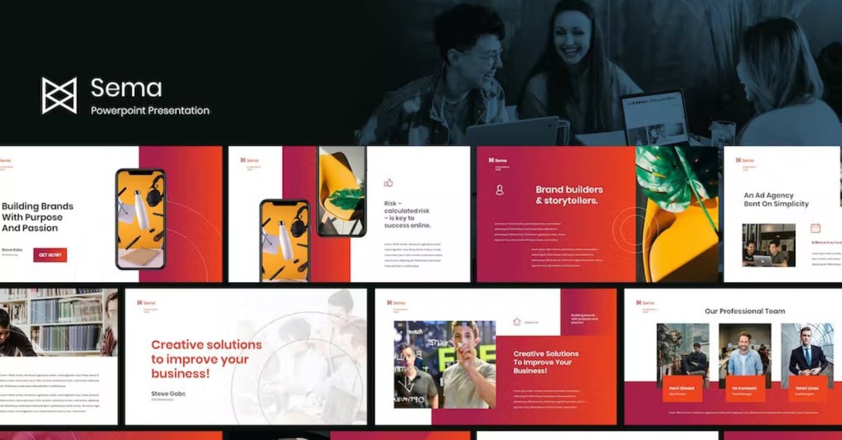 Sema - Powerpoint Presentation #360236 - TemplateMonster